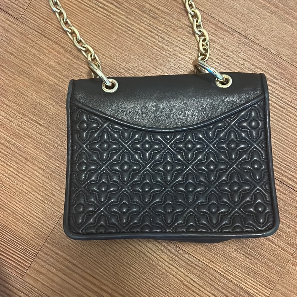 Tory Burch Alexa Mini Shoulder Bag Black - Gem
